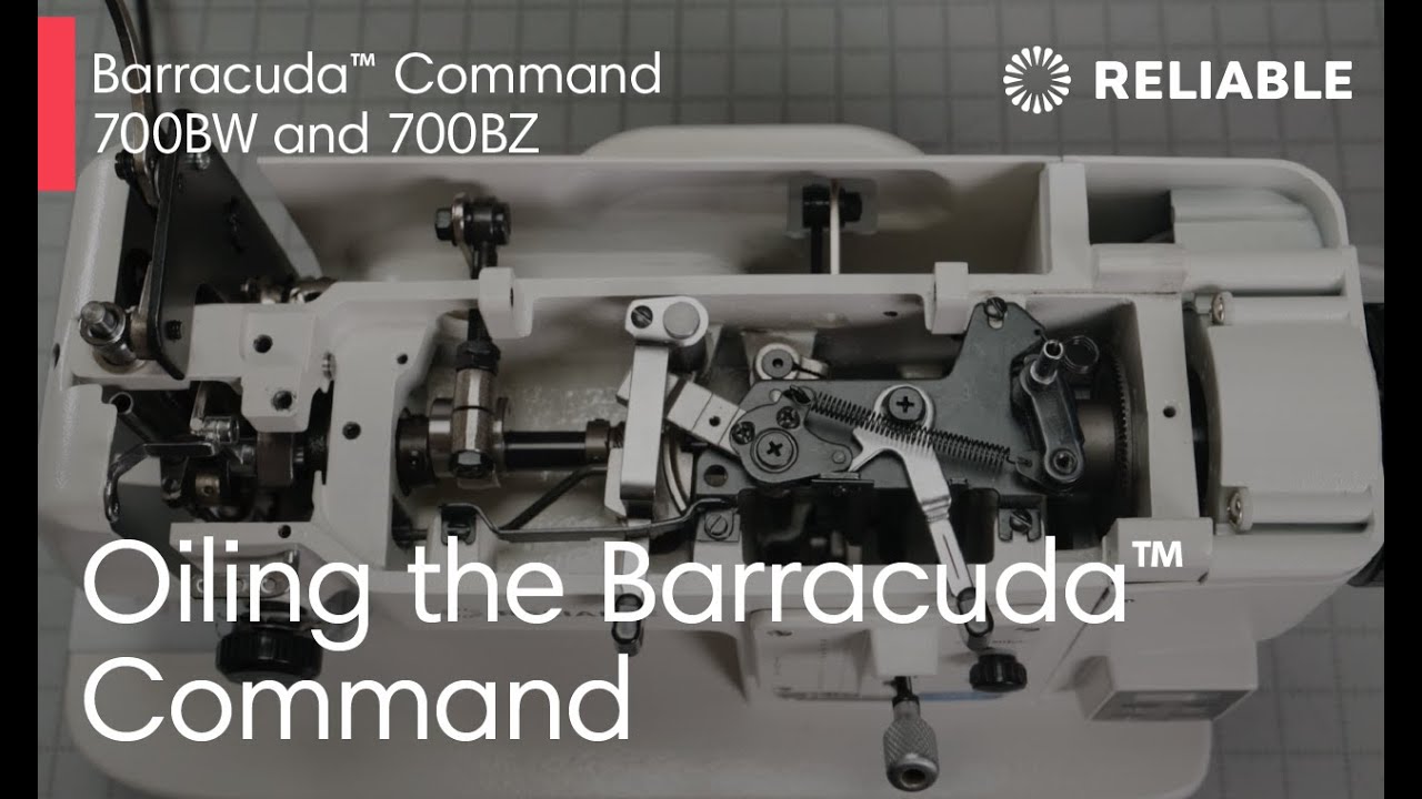 How to Oil Your Barracuda™ Command Sewing Machine - YouTube
