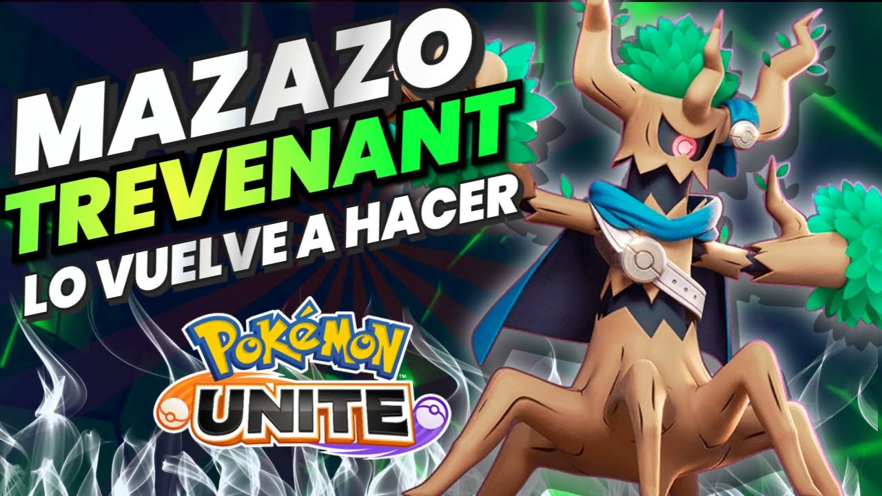 EL MAS REGULAR!! la MEJOR BUILD de TREVENANT😱 Pokemon Unite - YouTube