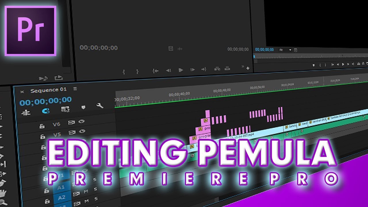 CARA EDITING VIDEO PEMULA MENGGUNAKAN ADOBE PREMIERE PRO - YouTube