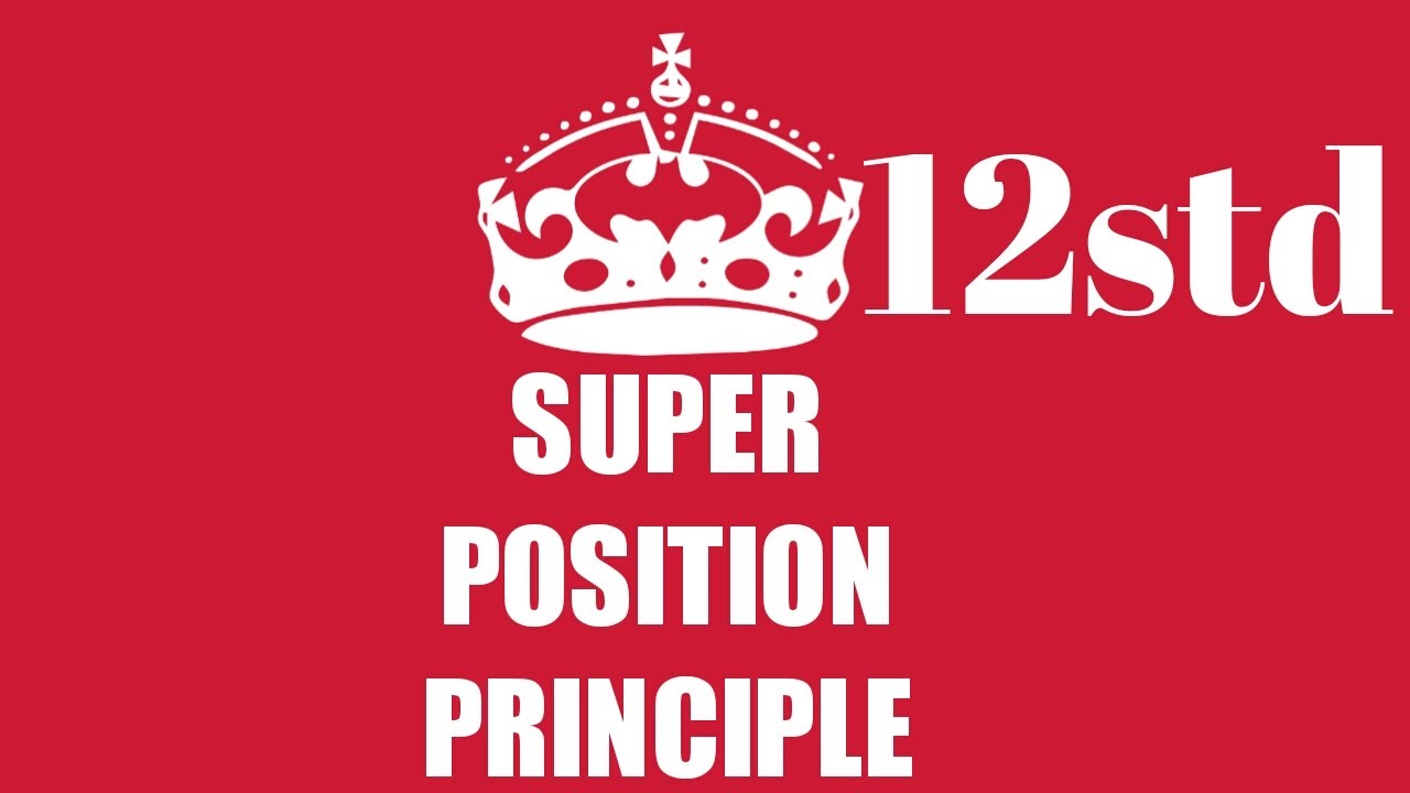 12std.physics. lesson1. super position principle - YouTube