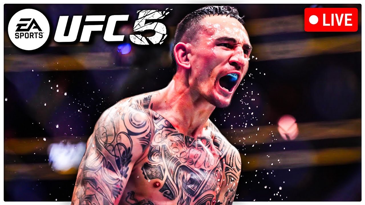 UFC 5 MAX & DUSTIN GAMEPLAY LIVE! - YouTube