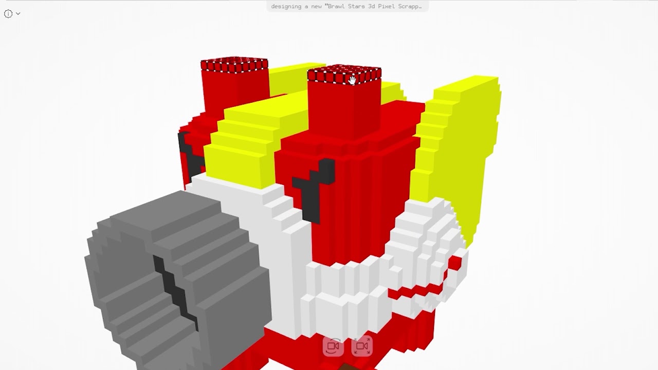 Brawl Stars Red Dragon Jessie Turret on usecubes! 3d model - YouTube