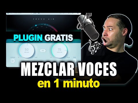 Cómo MEZCLAR VOCES con el PLUGIN GRATUITO 👉 “Fresh Air” (VST/AU) - YouTube