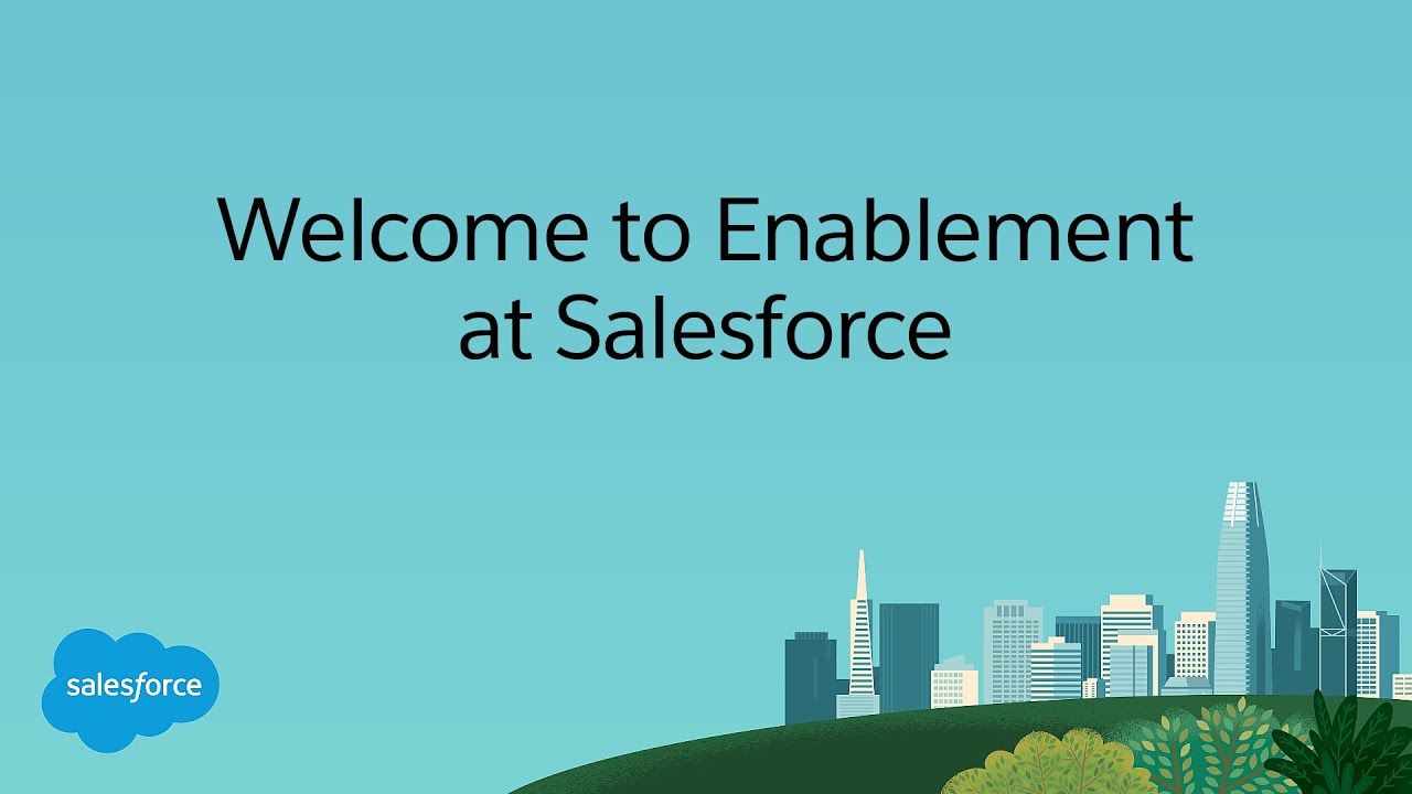 Welcome to Enablement at Salesforce - YouTube