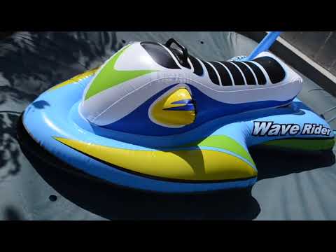 INTEX Inflatable Scooter Wave Rider Ride On @ AiYOYO.my - YouTube