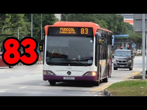 (G-AS) SG1180U on Service 83 - Mercedes Benz Citaro - YouTube