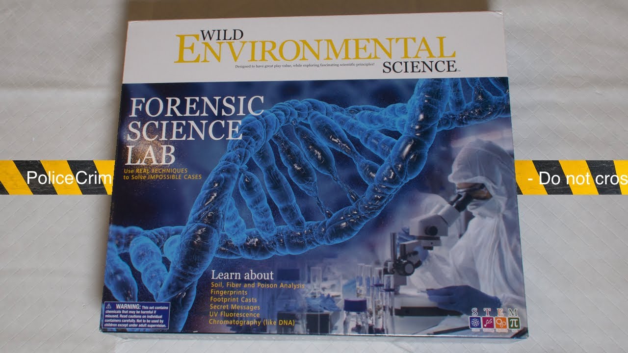 Unboxing Forensic Science Lab - STEM kit for 8+ - YouTube