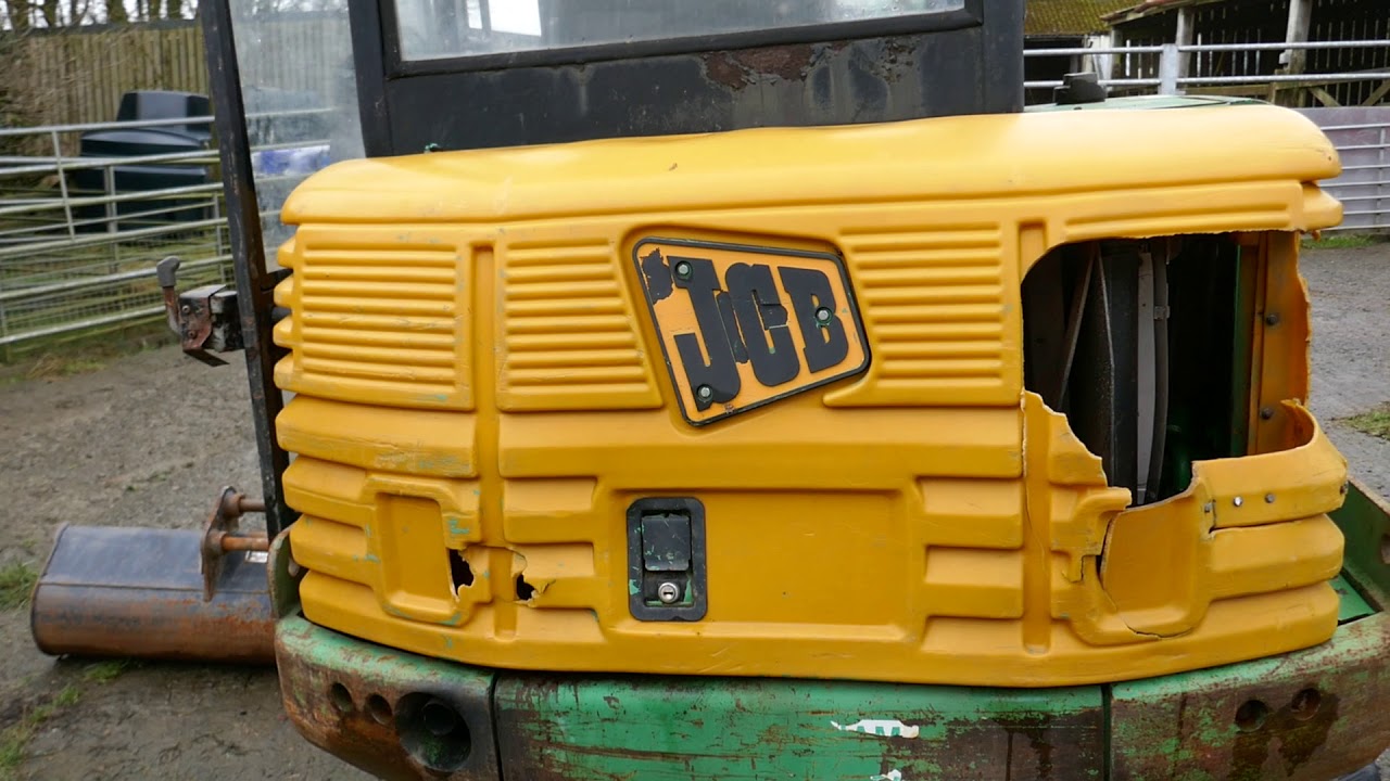 1999 JCB 803 Plus 3.5T Digger C/w Buckets - YouTube