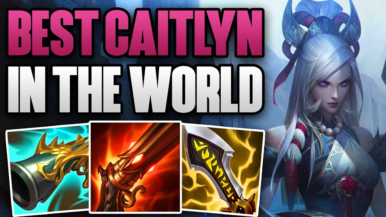 BEST CAITLYN IN THE WORLD SOLO CARRIES HIS TEAM! | CHALLENGER CAITLYN ...