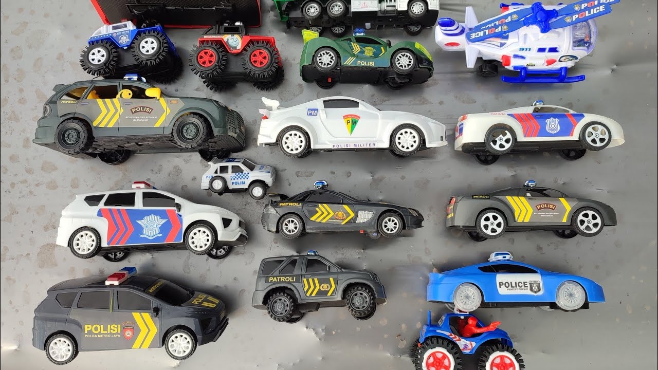 Sepeda Motor Polisi Pencari Mainan , Mobil Polisi,Police Car ...