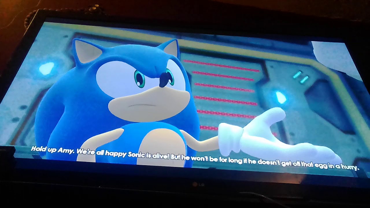 Laura plays sonic forces - YouTube