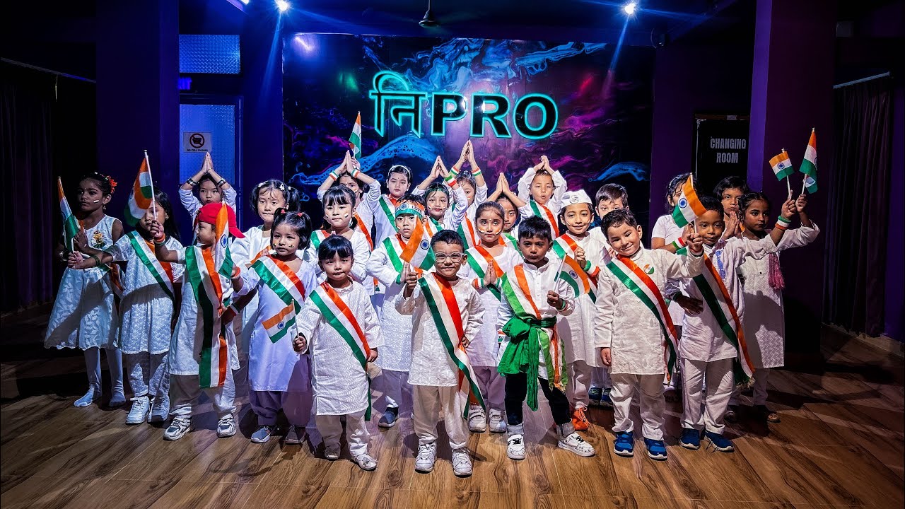 SHOLAY RRR KIDS DANCE | 15th August 2024 | NiPRO SCHOOL OF DANCE - YouTube