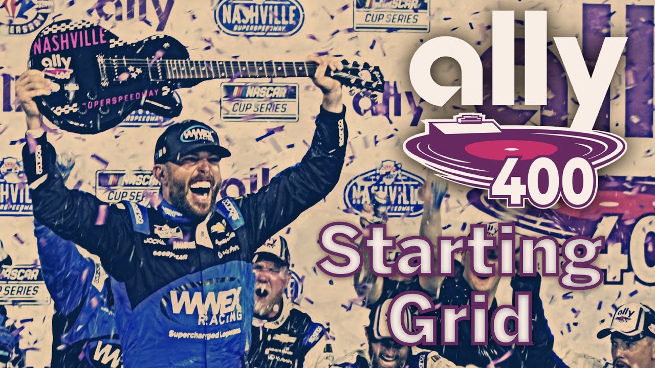 2024 Ally 400 Starting Grid - YouTube