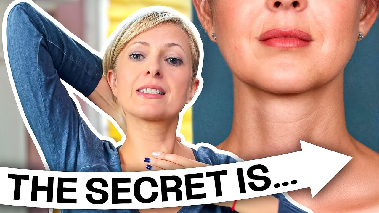 How to Fix Tech Neck and Wrinkles with One Simple Trick - YouTube