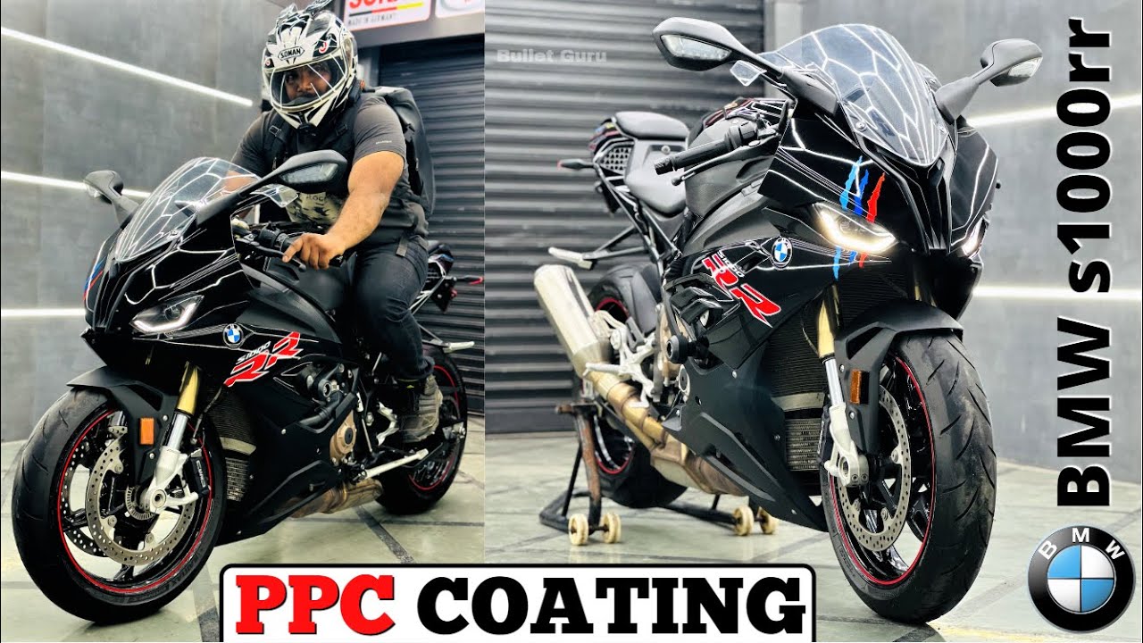 BMW s1000rr Black Paint Protection Coating - 3 Layers Ceramic Coating ...
