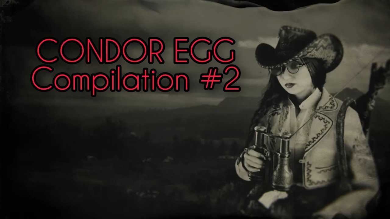 CONDOR EGG COMPILATION #2 - MAP LOCATIONS - RED DEAD ONLINE - YouTube