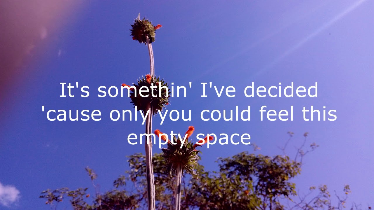 James Arthur - Empty space(Lyrics) - YouTube