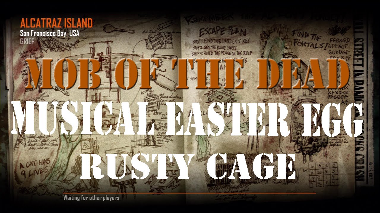 Mob of the Dead Musical Easter Egg - Rusty Cage - YouTube