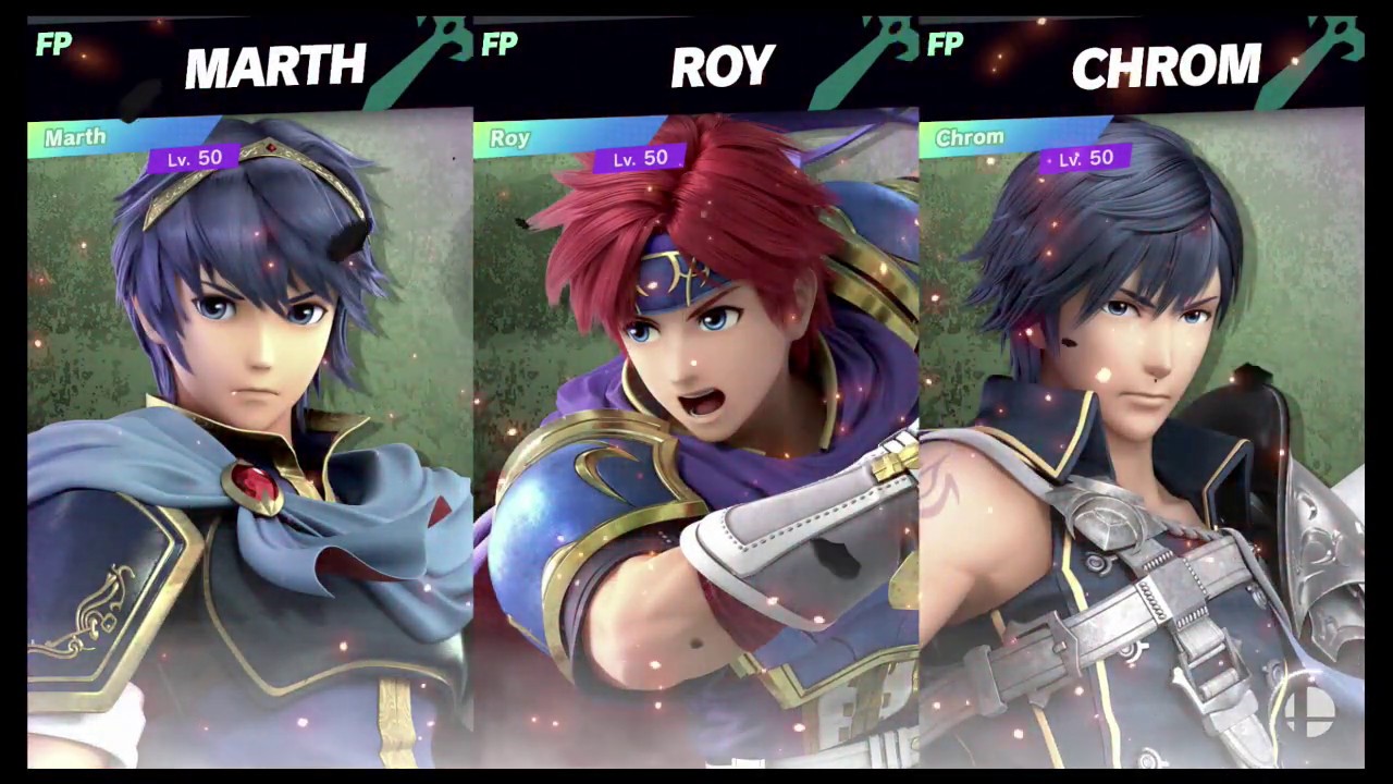 Super Smash Bros Ultimate Amiibo Fights – Request #12898 Marth vs Roy ...