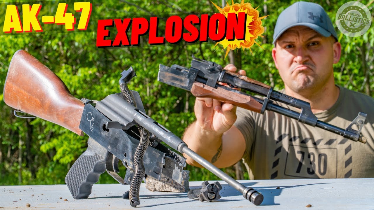 My AK-47 Exploded ??? (When Guns Go Boom - EP 8) - YouTube