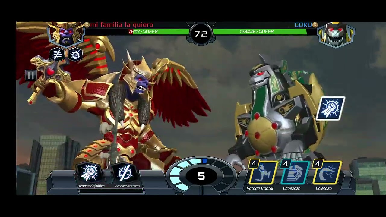 MEGAZORD Tony power rangers legacy wars - YouTube