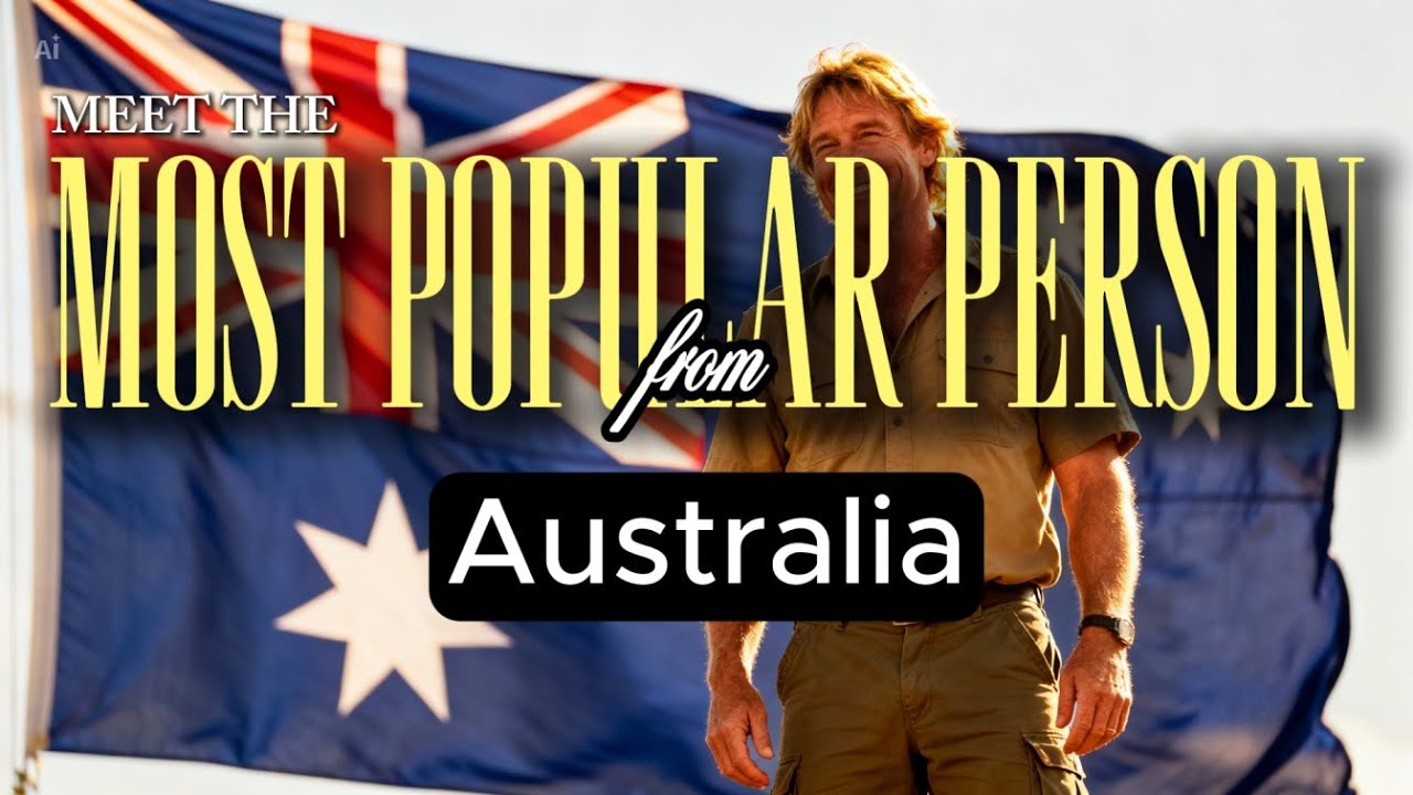 MEET THE MOST POPULAR PERSON FROM AUSTRALIA - YouTube