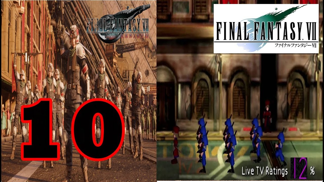 Junon Parade - Final Fantasy 7 Rebirth (PC) 60 FPS Walkthrough Part 10 ...