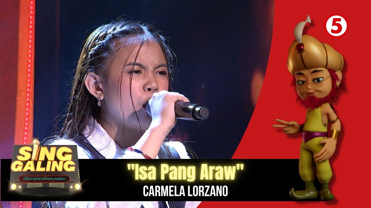 September 6, 2022 | Sing Galing | Random-i-Sing: Carmela Lorzano "Isa ...