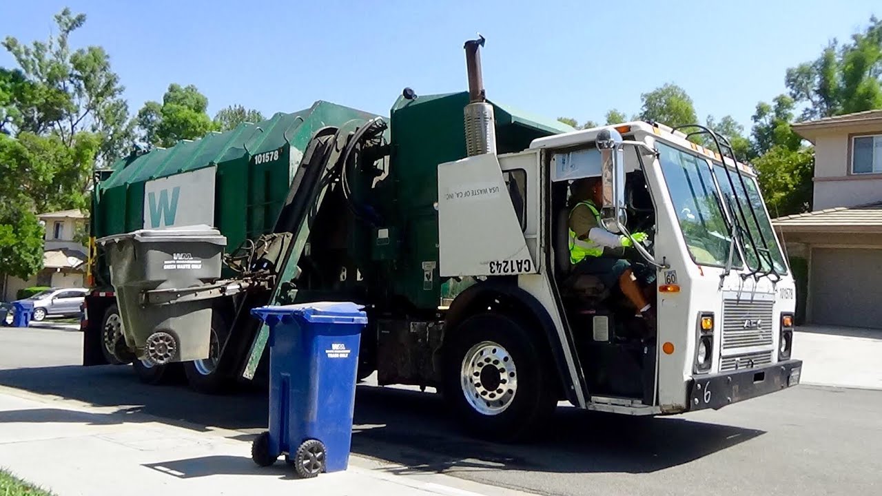 WM/ Blue Barrel Disposal P1 - YouTube