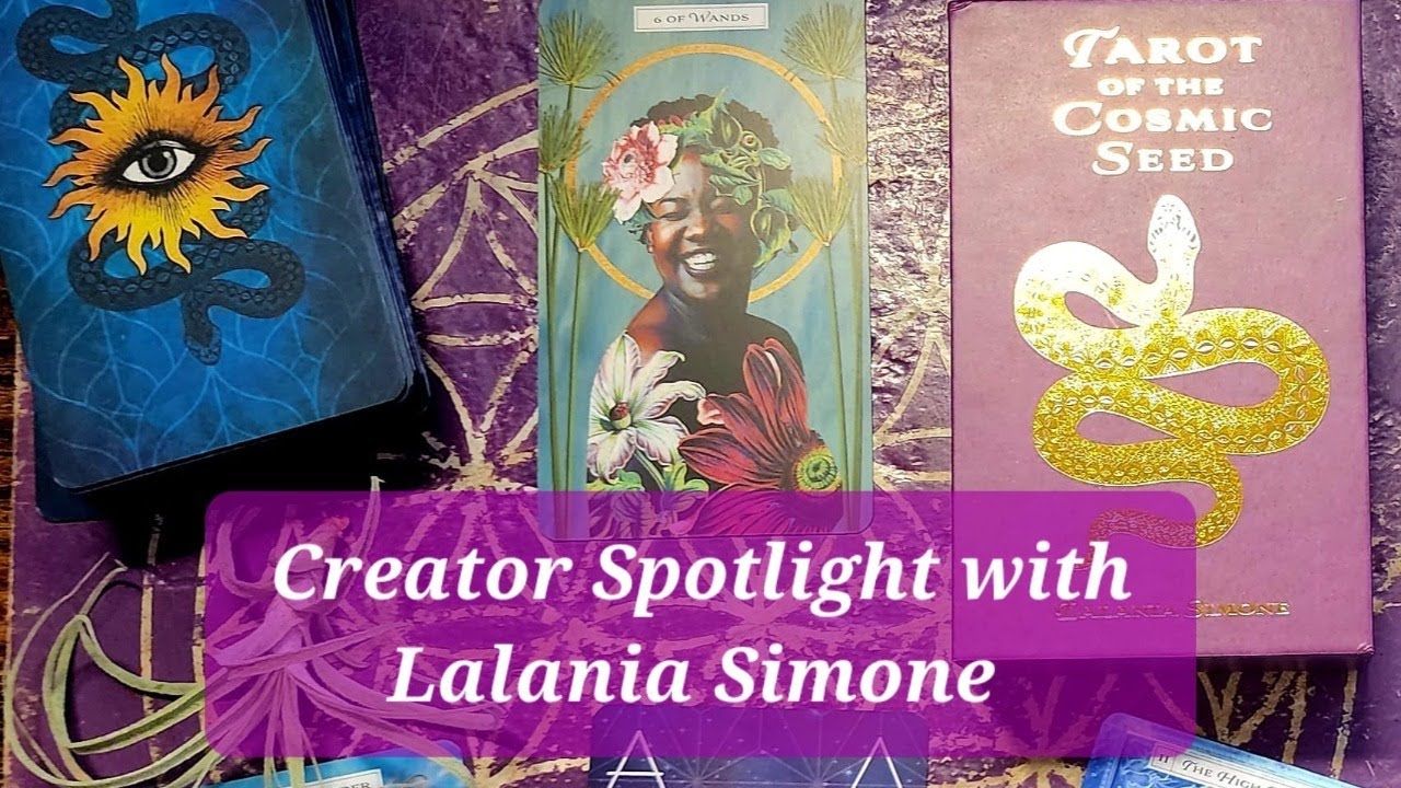 Live Q&A with Tarot of the Cosmic Seed Creatrix Lalania Simone - YouTube