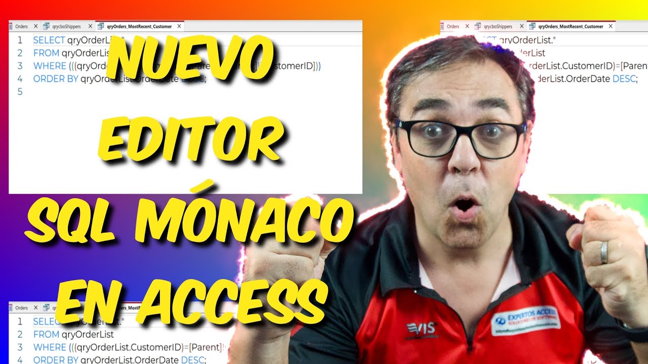 Novedades De Access Editor Sql MÓnaco Youtube