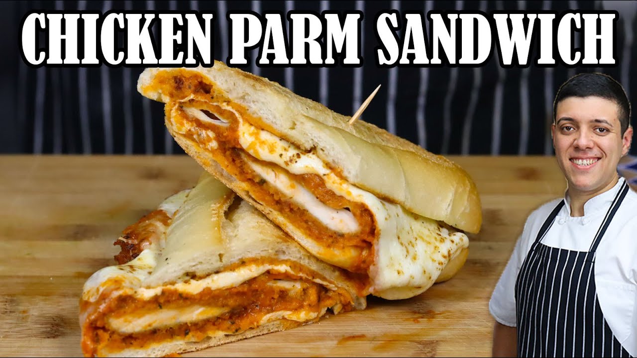 Chicken Parm Sandwich Recipe (Best Italian Dish) - YouTube