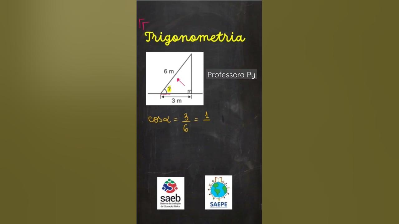 Questão Do Saeb E Saepe Trigonometria 💥 Youtube