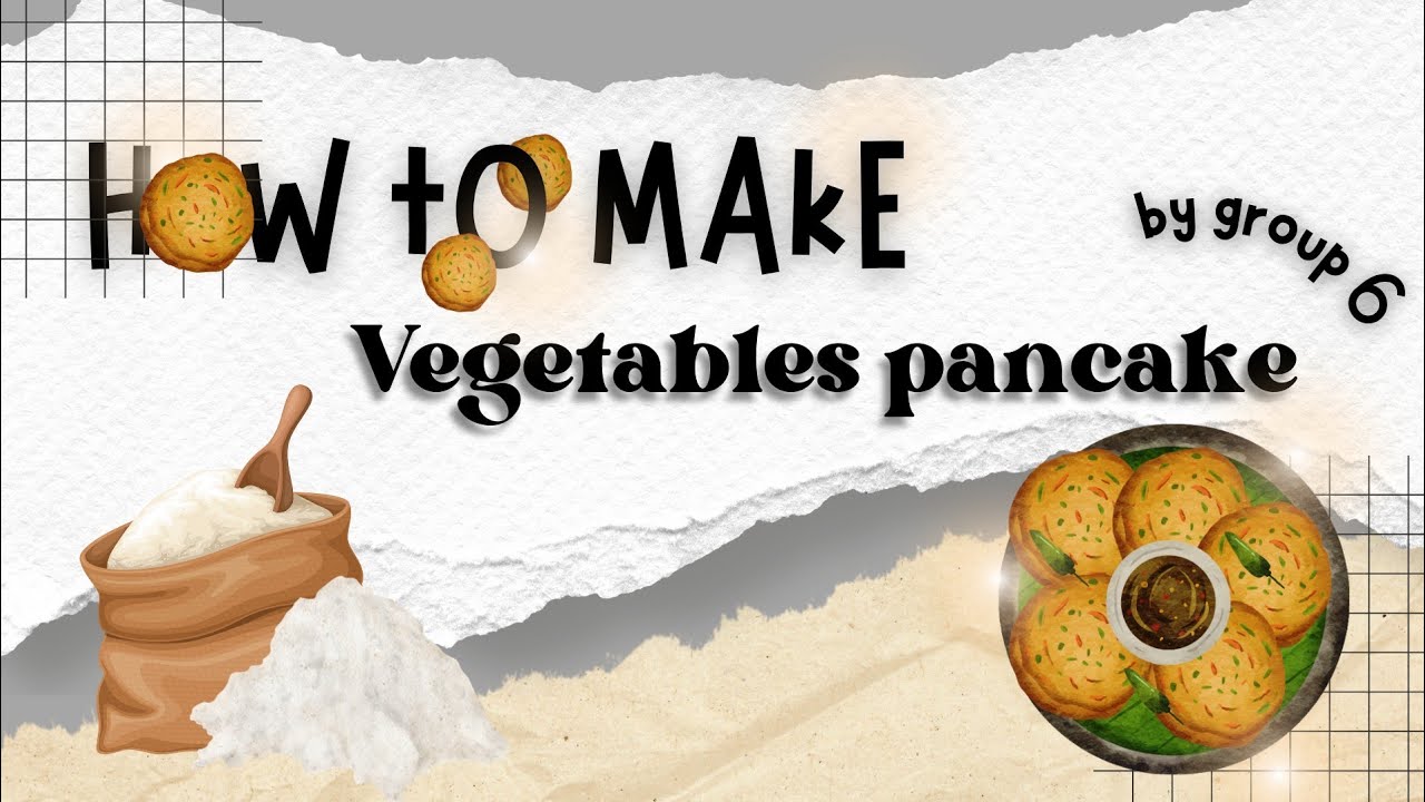 How to make vegetables pancake (weci) 🥕🥬 english assignment: procedure ...