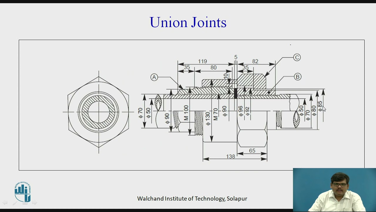 Free Hand Sketch-III (Pipe Joints) - YouTube