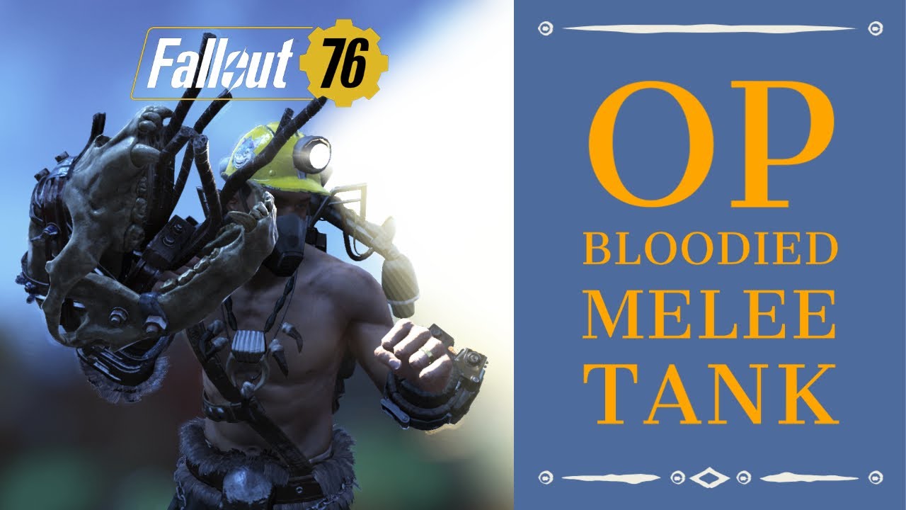 OP Bloodied MELEE (unarmed/slugger) My PERFECT SPECIAL - Fallout 76 ...