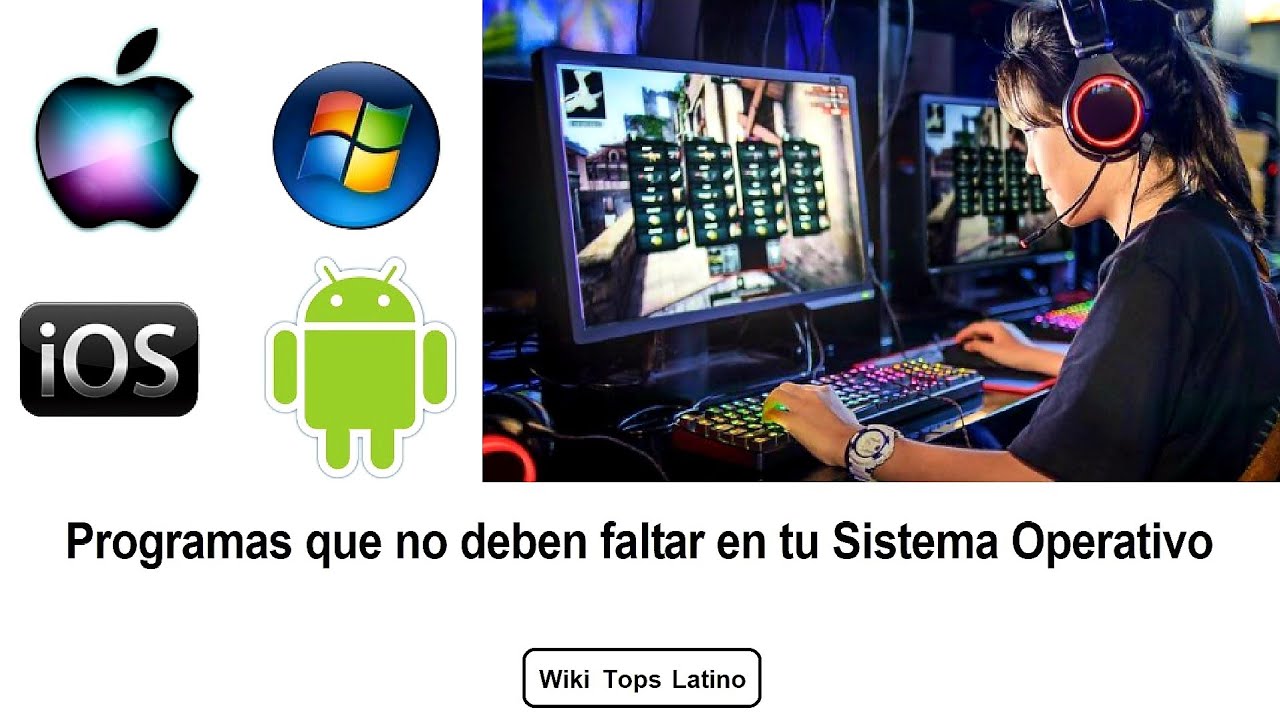 10 Programas que no deben faltar en tu Sistema Operativo. - YouTube