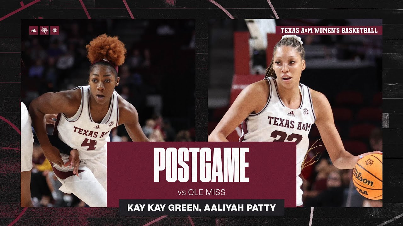 Ole Miss Postgame: Aaliyah Patty, Kay Kay Green - YouTube