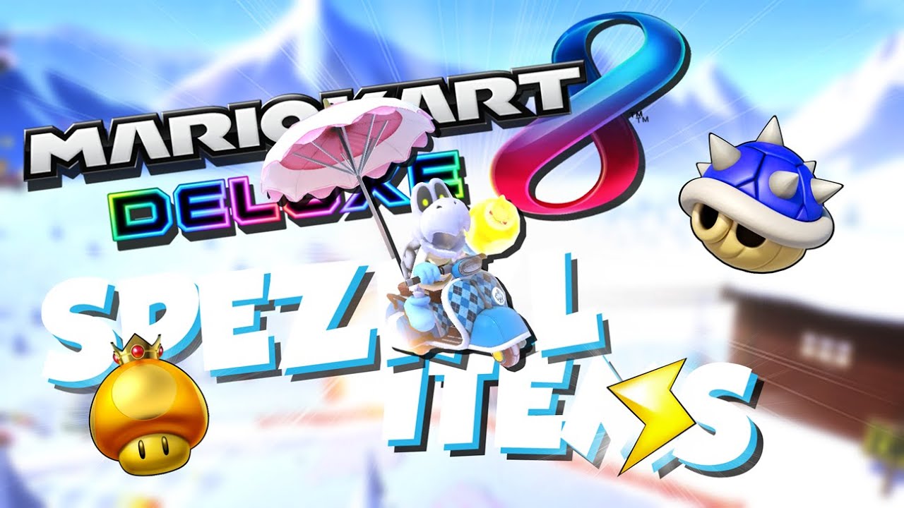 NUR mit Blauem Panzer, Goldenem Pilz und Blitz !!! | MARIO KART 8 ...