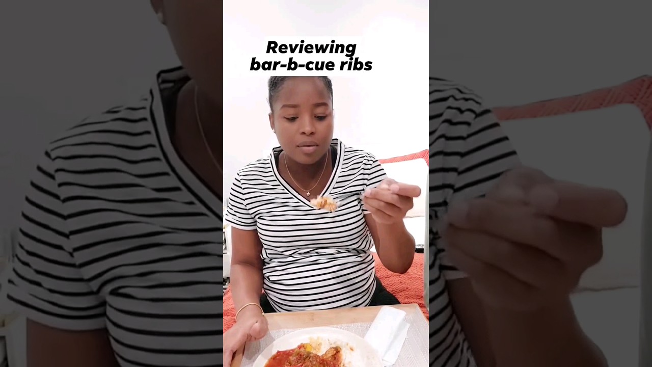 Reviewing bar-b-cue ribs #barbecue #ribs - YouTube