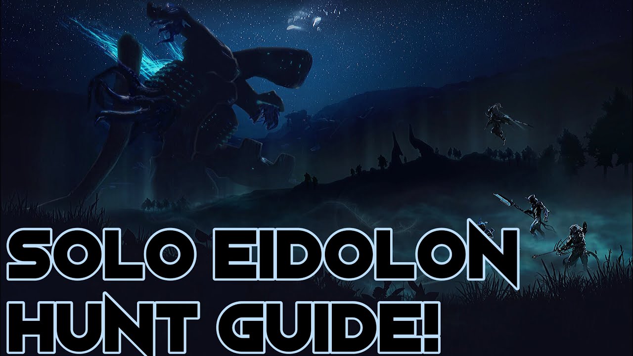 Warframe- Solo Eidolon Hunt Guide 2021 - YouTube