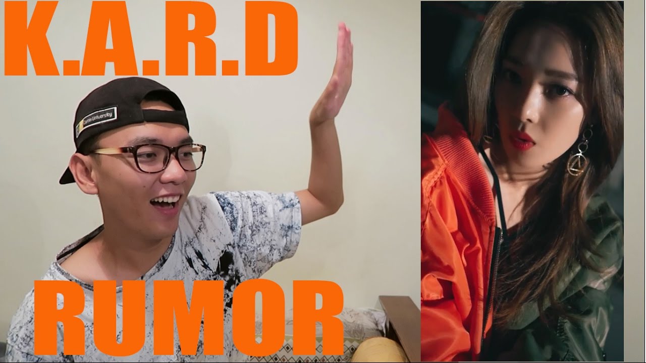 KARD - RUMOR MV Reaction [1st Reaction of Them] Excited! - YouTube
