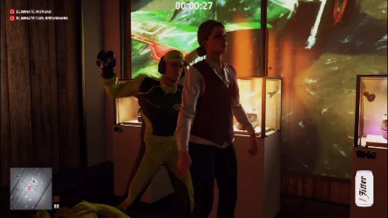 HITMAN 3 - 出会って4秒でサブデューグリッチ (my contract) subdue glitch - YouTube