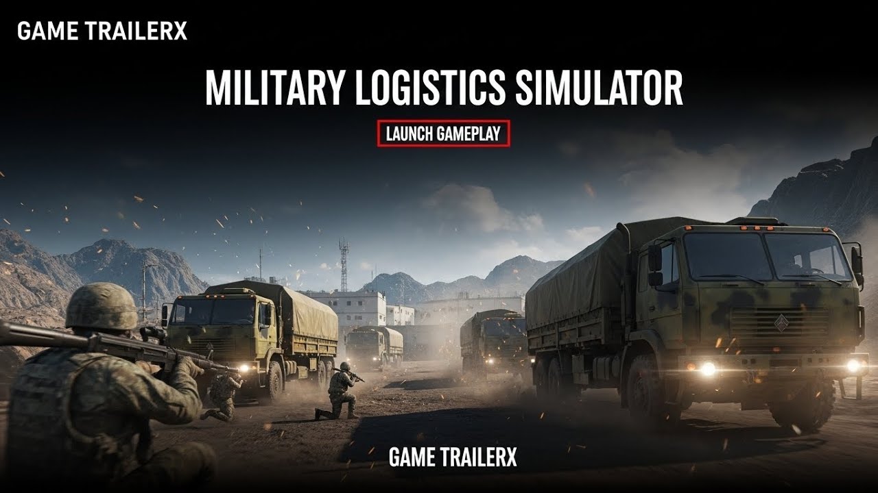 Military Logistics Simulator – Official Trailer - YouTube