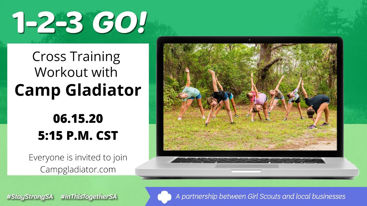 1-2-3 GO! Workout with Camp Gladiator - YouTube