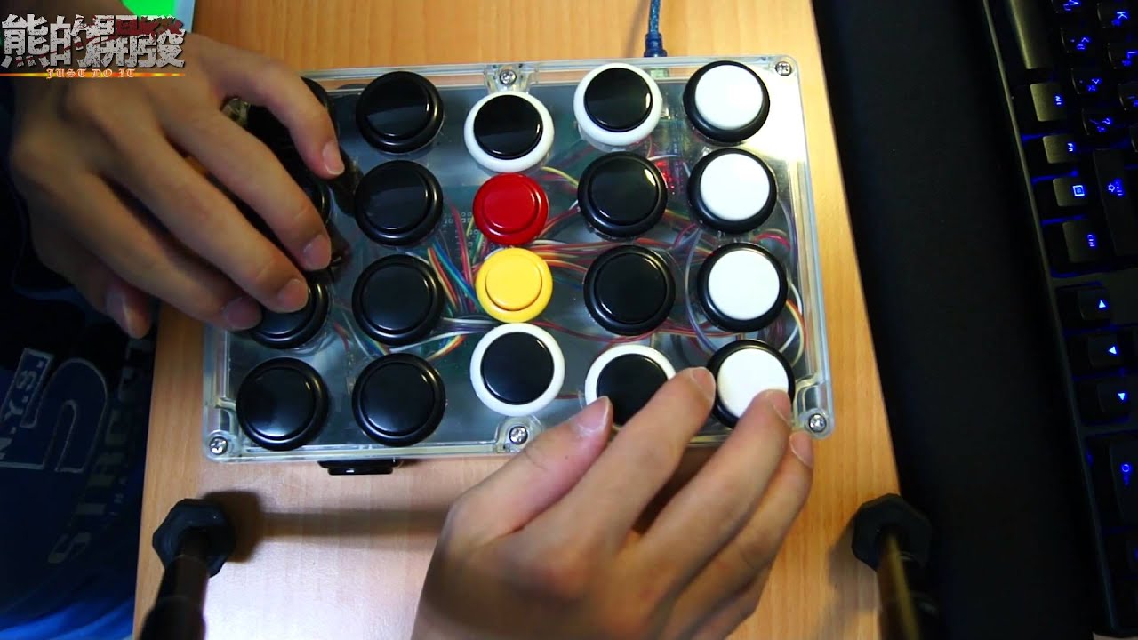 DIY MIDI FIGHTER Test - YouTube