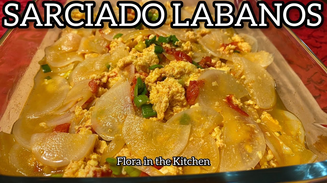 How to cook SARCIADO White Radish or Labanos. Not only fish can be ...