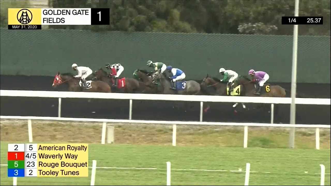 Golden Gate Fields Carrera 1 - 31 de Mayo 2020 - YouTube