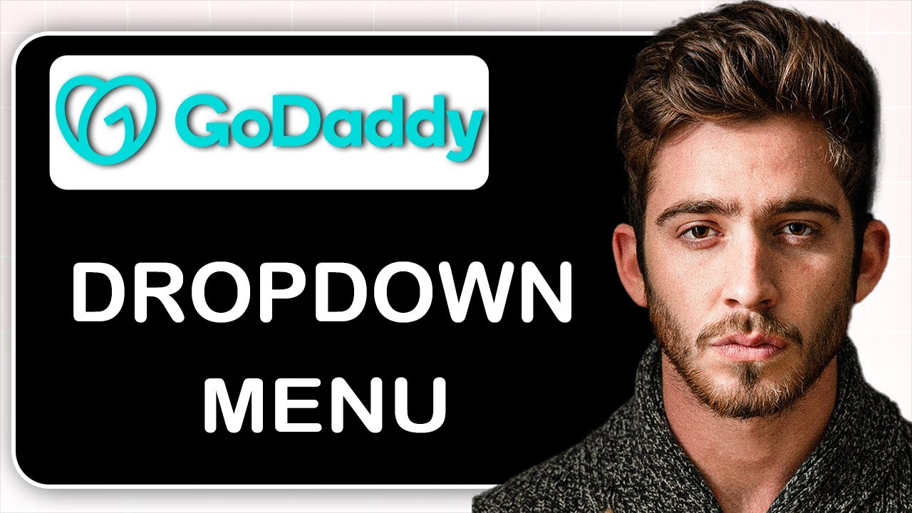 How to Create a Drop-Down Menu in GoDaddy Website - YouTube