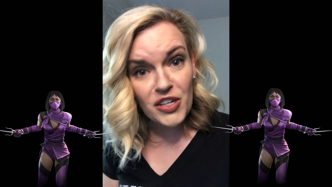 Kari Wahlgren Shouts Out Psycho Rick In Mileena's voice. - YouTube
